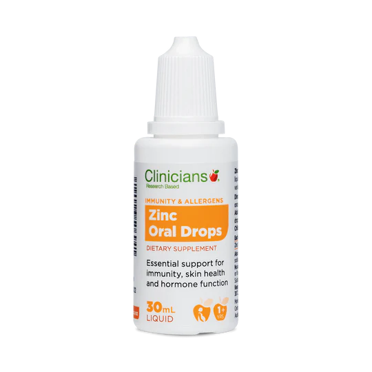 Clinicians Zinc Oral Drops 5mg/5 drops