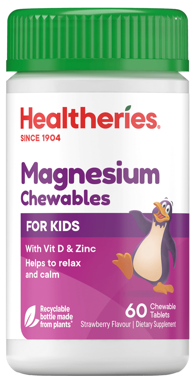 Healtheries Magnesium Tablets with Vit D for Kids – Health Delivery
