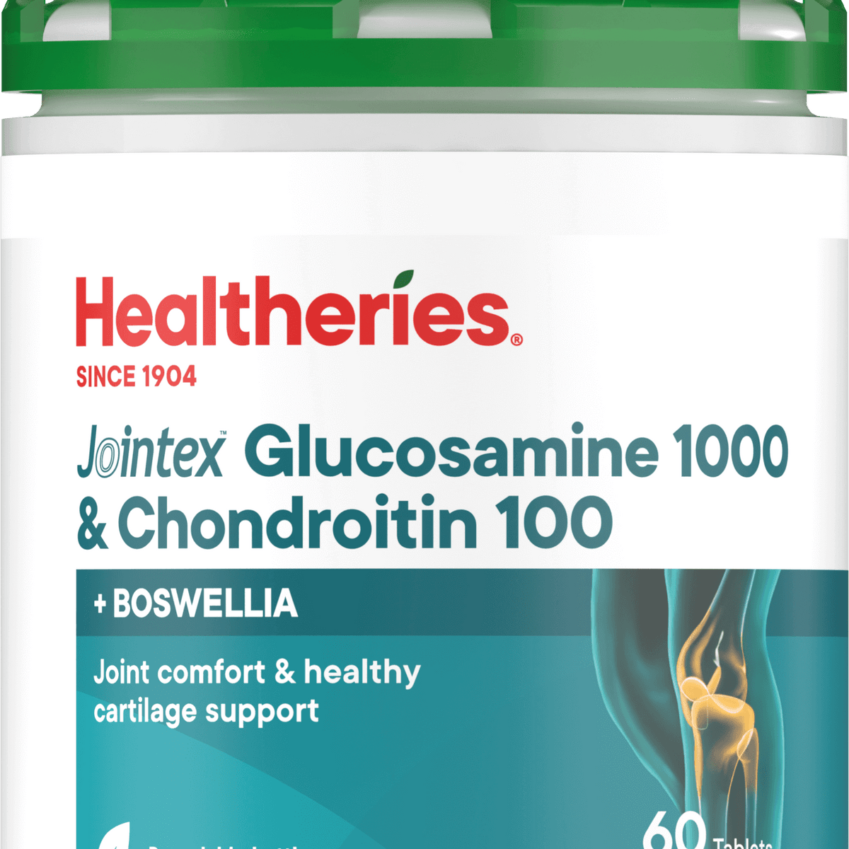 Healtheries Jointex Plus Glucosamine 1000 & Chondroitin 100 – Health ...