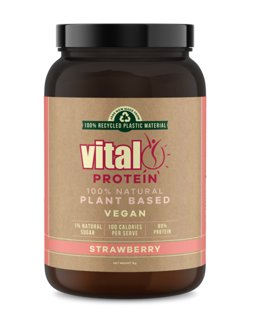 Vital Plant Protein Strawberry – Health Delivery