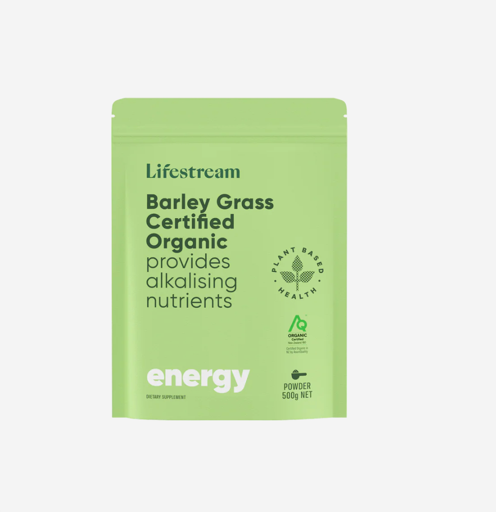 Lifestream Barley Grass Certified Organic Powder – Health Delivery