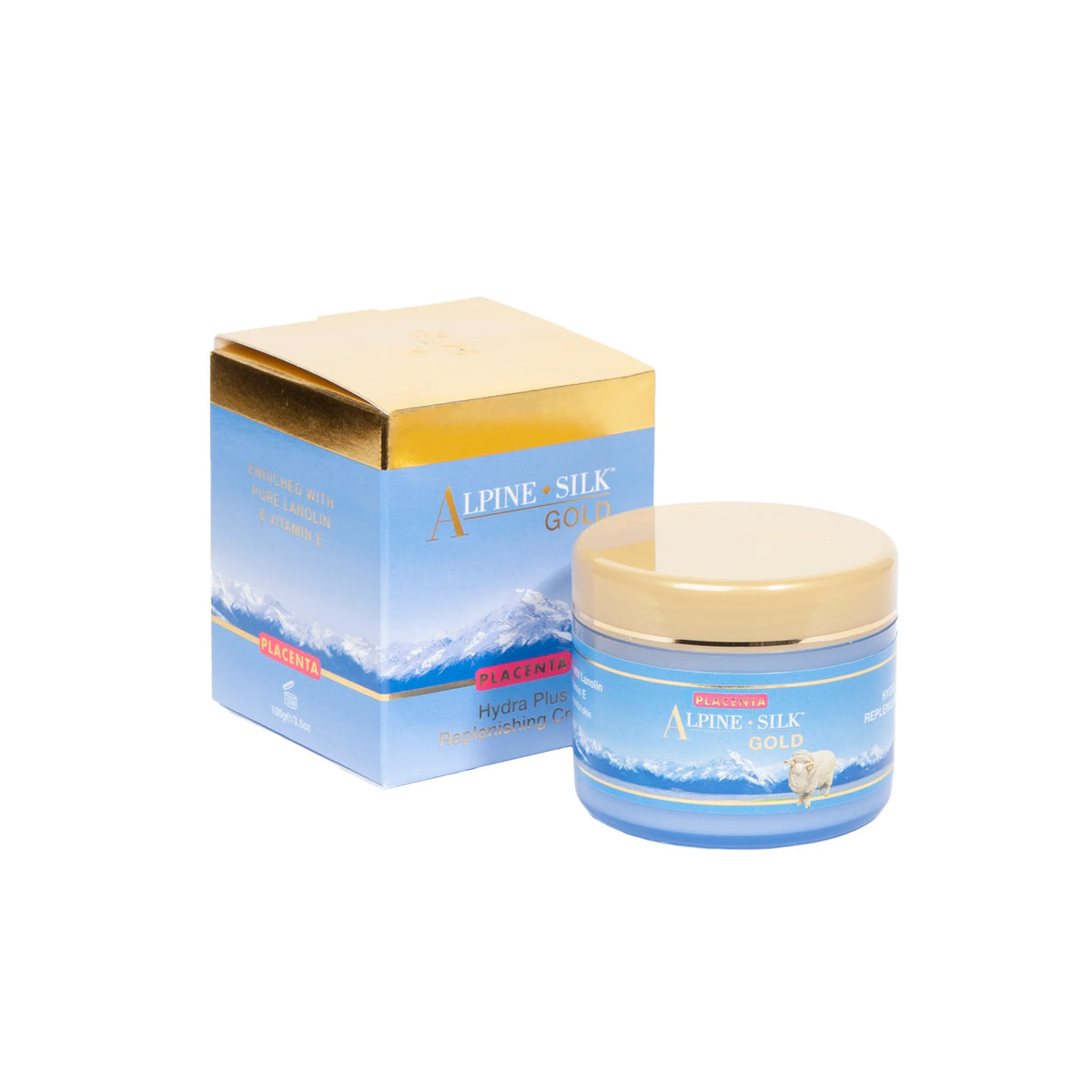 Alpine Silk Gold Hydra Plus Replenishing Cream 100g – Health Delivery