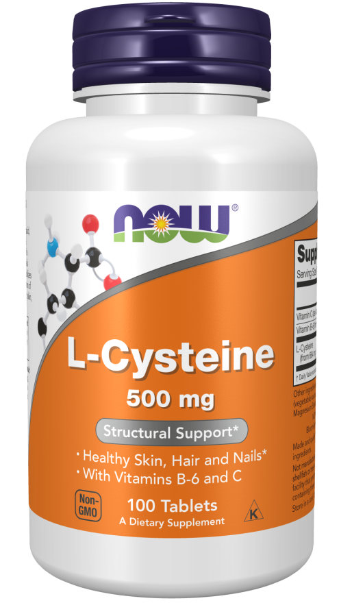 Now L-Cysteine 500 mg Tablets 100