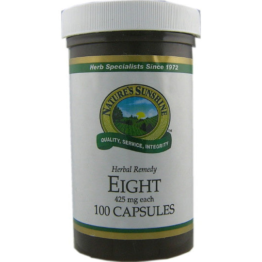Natures Sunshine Nerve Eight Capsules (100)