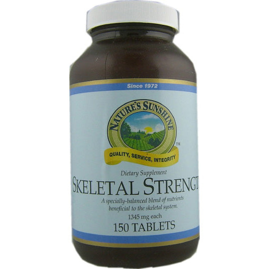 Natures Sunshine Skeletal Strength Tablets 150