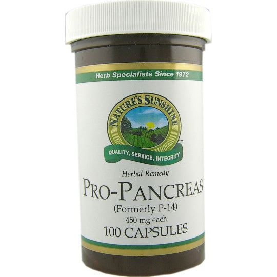 Natures Sunshine Pro-Pancreas Capsules 100