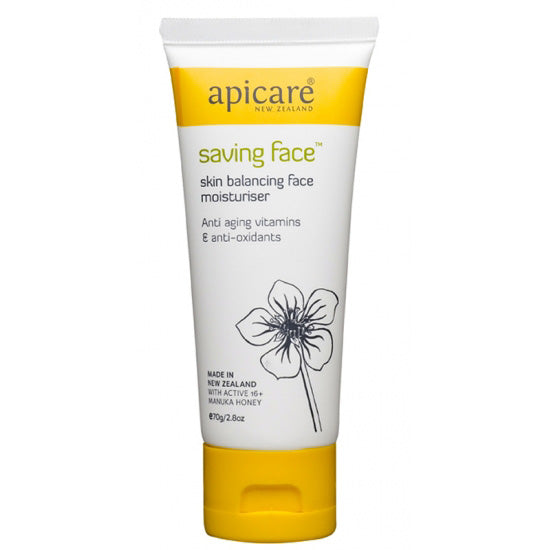 Apicare Saving Face Skin Balancing Face Moisturiser 70g